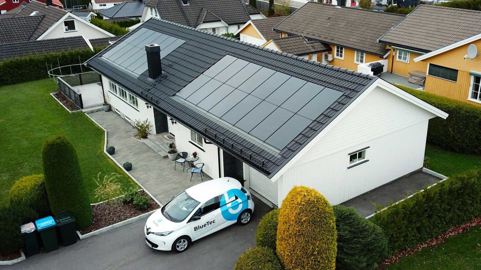 Solcelleanlegg på din bustad - Bluetec Vest